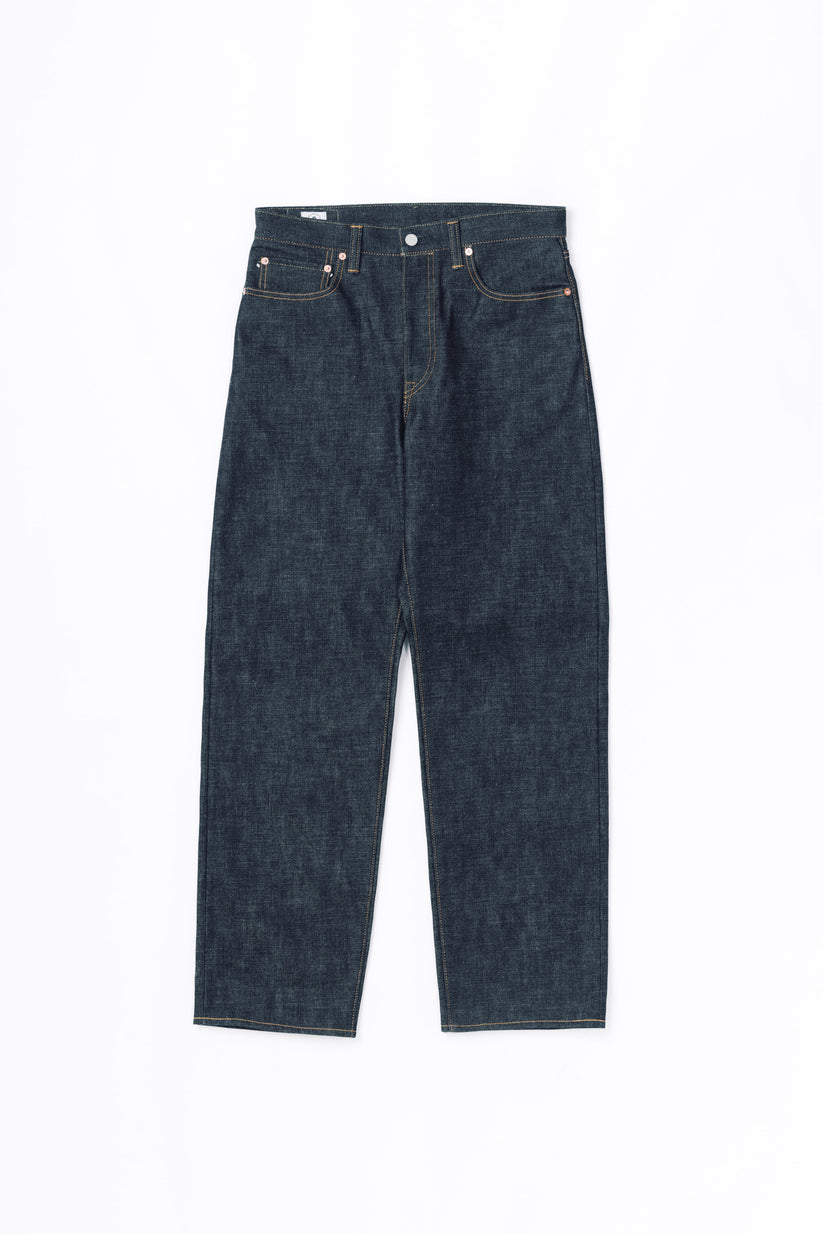 0816SZ 15.5oz DENIM LOOSE FIT ZIPPER FLY – OMOTO official online